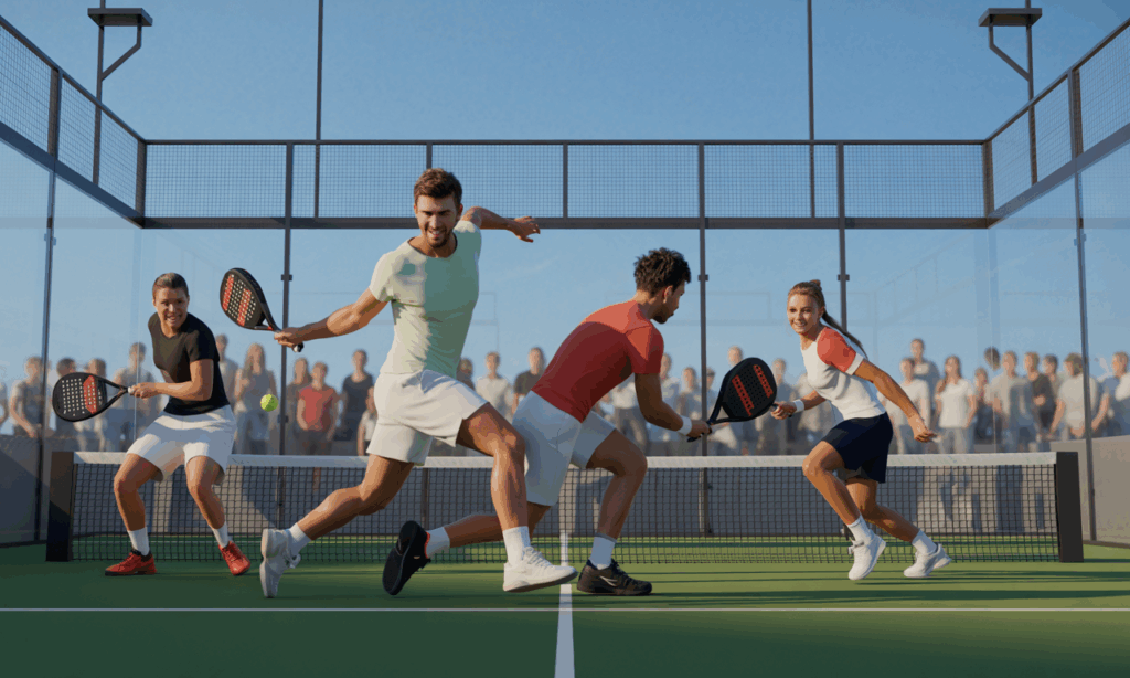 Jeu en double padel : pourquoi c’est obligatoire
